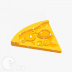 Morceau de pizza doré - Objets dans Jeux en ligne 6jeux.fr